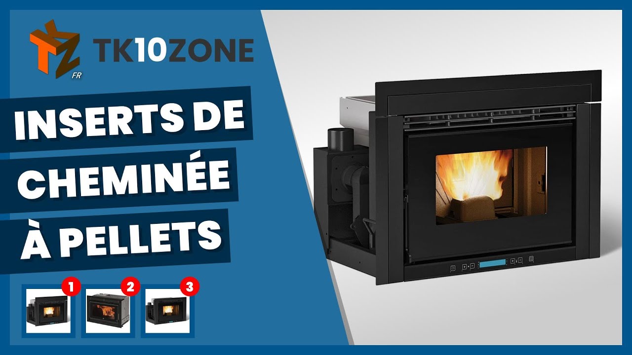 Les 3 meilleurs inserts de cheminée à pellets - YouTube