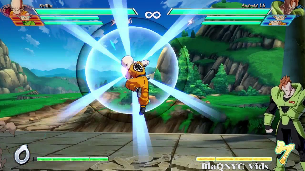 Krillin Flying Kamehameha - YouTube