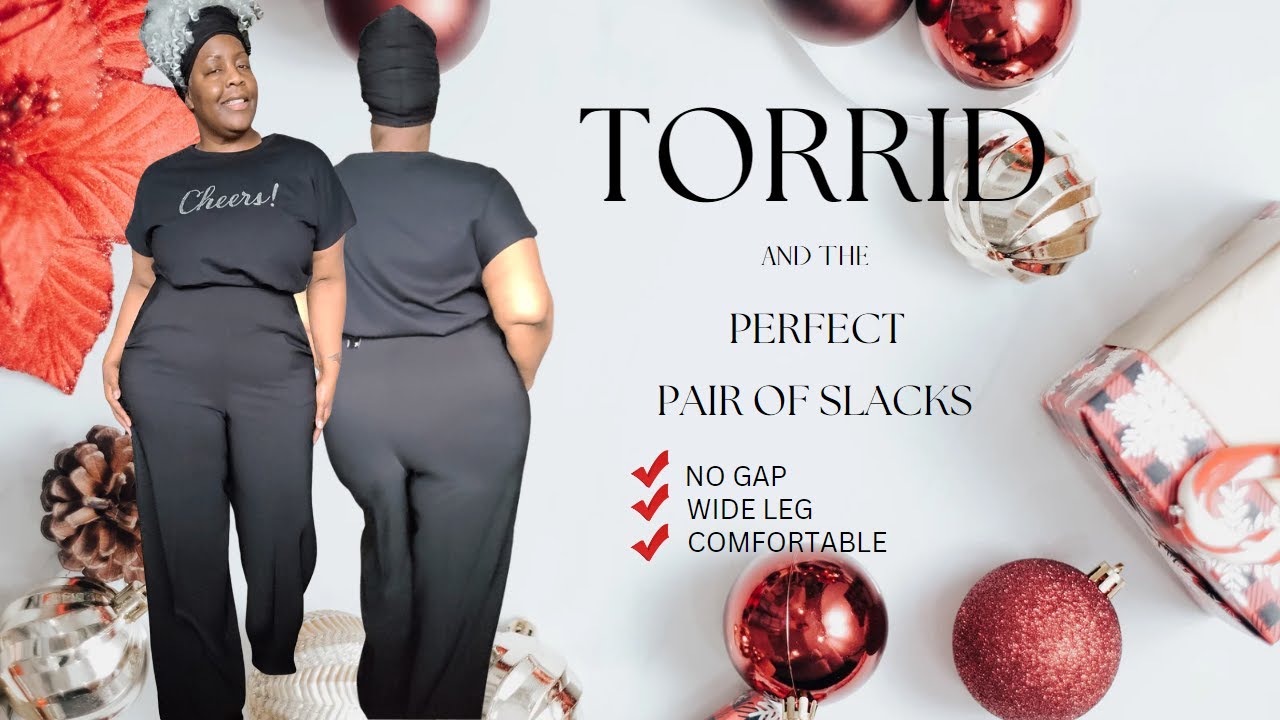 TORRID | THE PERFECT PAIR OF SLACKS | MINI HAUL - YouTube