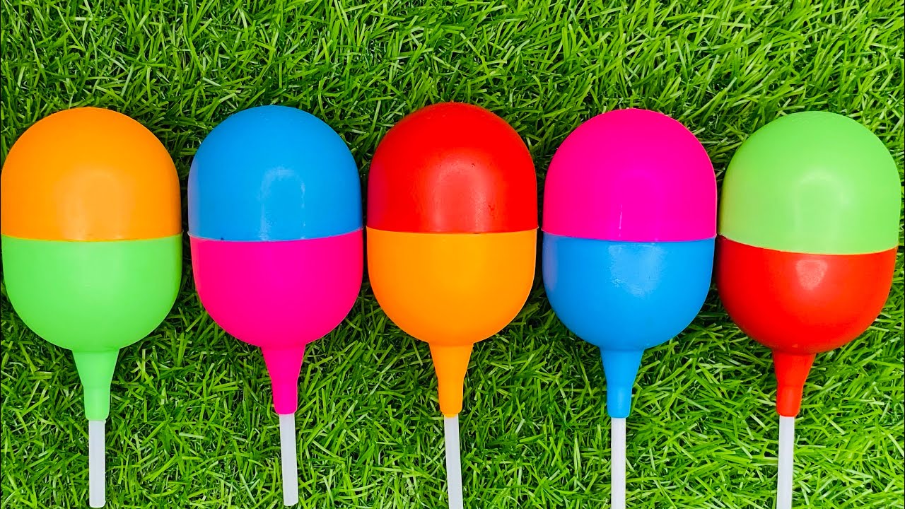 Lollipops and Sweets. Yummy Rainbow Lollipops Unpacking | ASMR ...