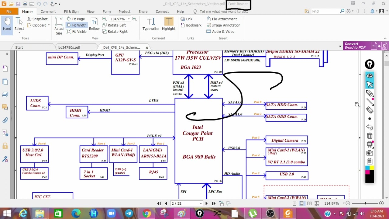 STUDY SCHMATIC DIAGRAM IN FOXIT READER PDF SOFTWARE - YouTube