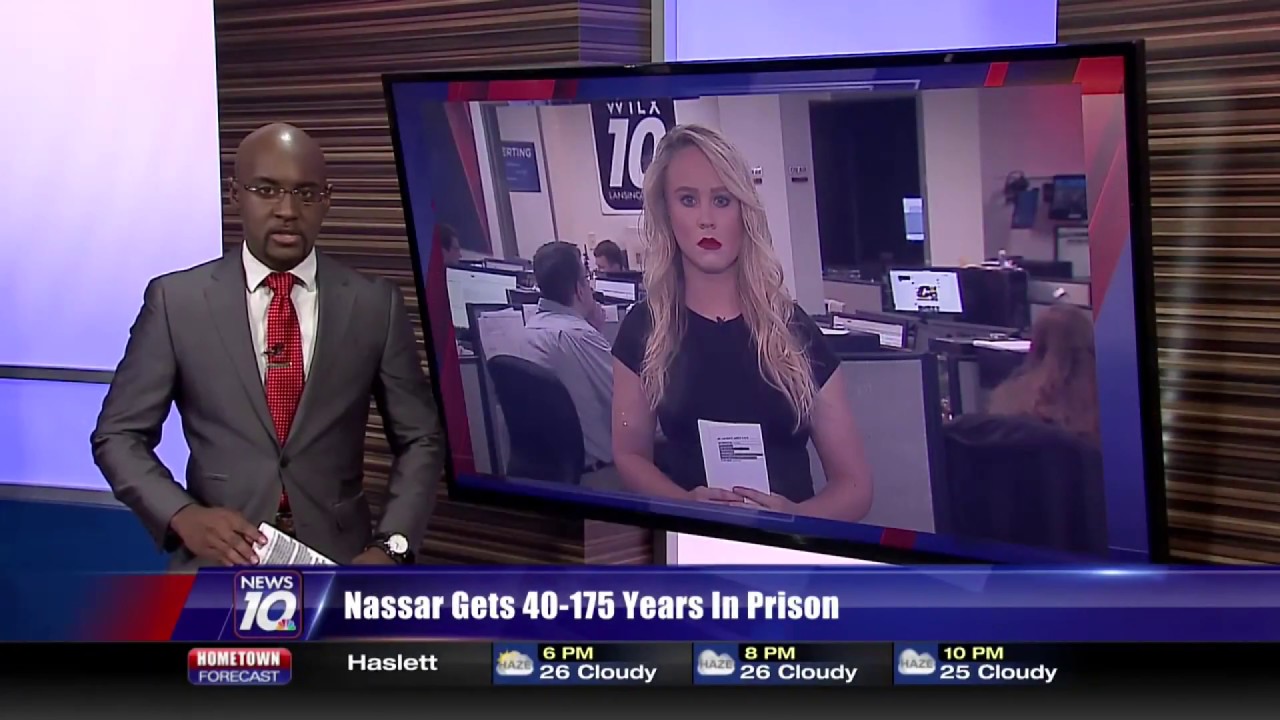 Joe Sam Anchoring Nassar Sentencing - YouTube