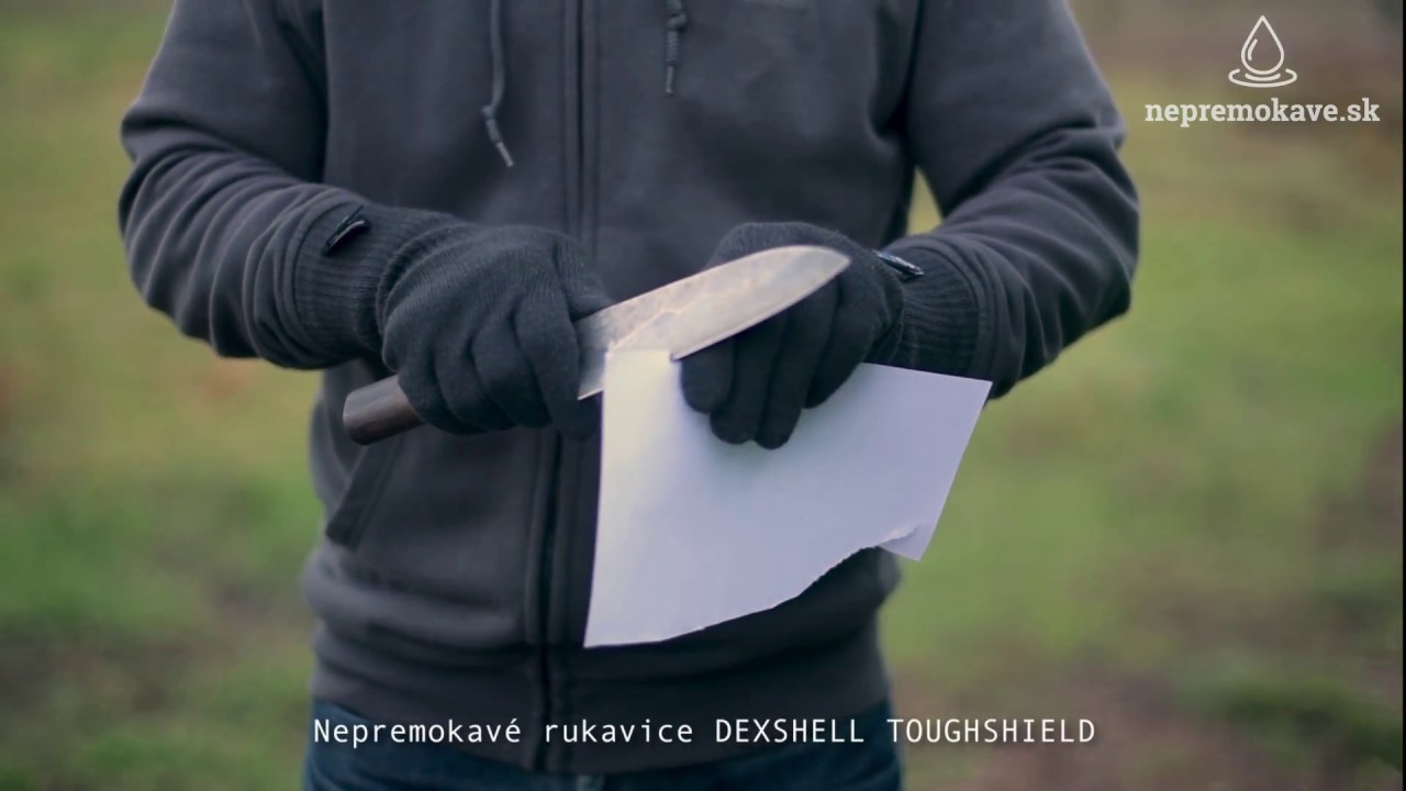 Neprerezateľné rukavice DEXSHELL TOUGHSHIELD | nepremokave.sk - YouTube