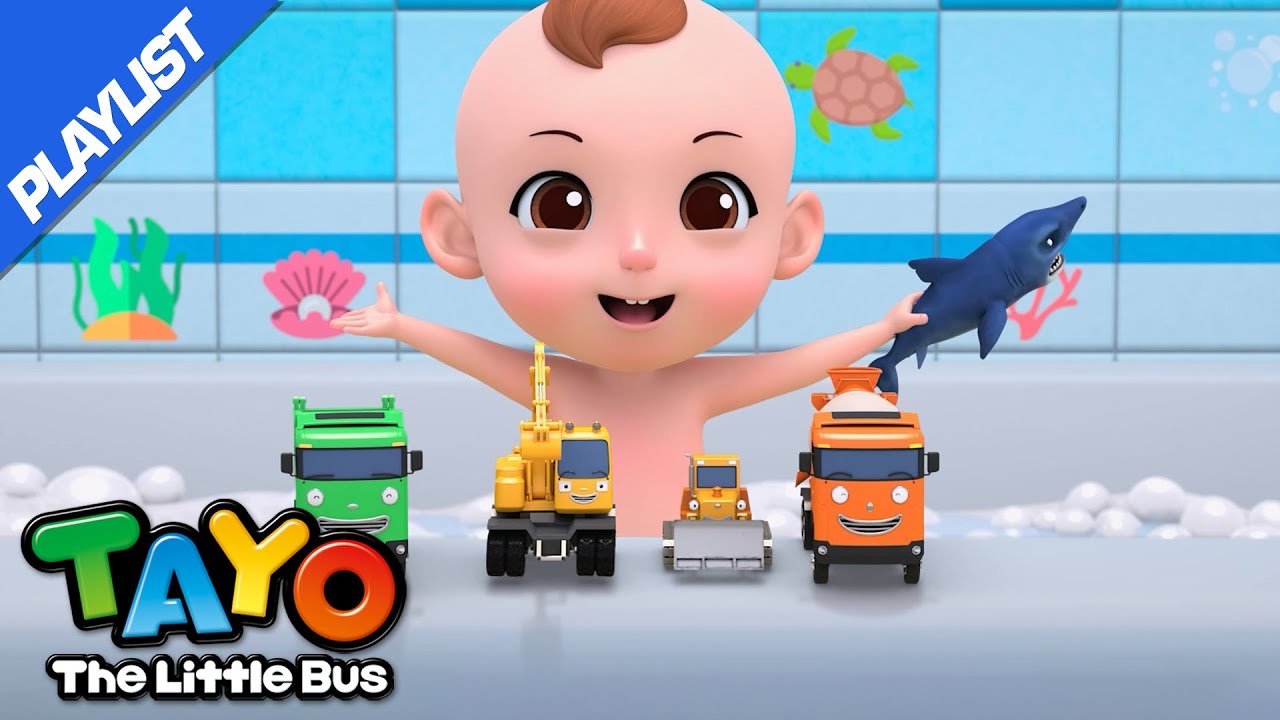 [Playlist] Baby Tayo Songs Compilation | Toddler Learning Video ...