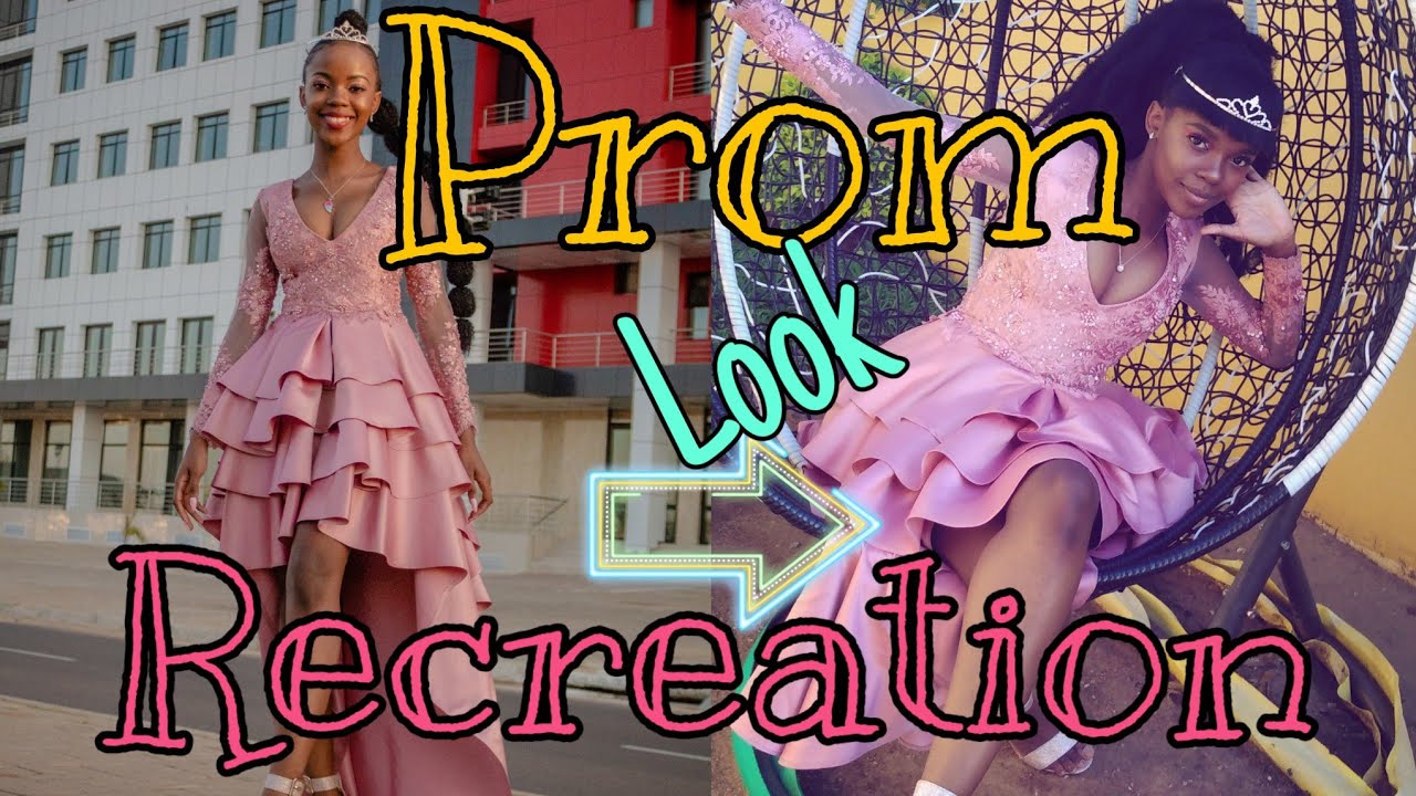 RECREATING MY PROM LOOK - YouTube