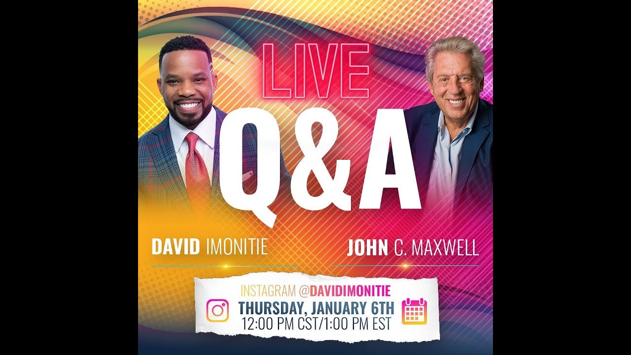 David Imonitie & John Maxwell - YouTube