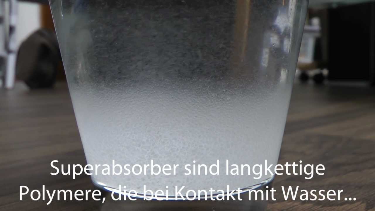 Alltägliche Effekte: Superabsorber - YouTube