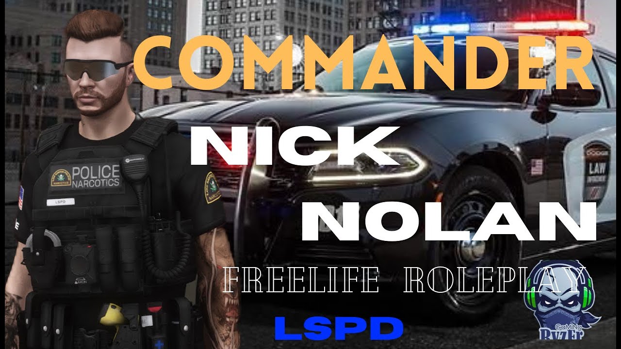 ඩියුටි කරමු| Nick Nolan | #FreeLife Roleplay #FreeLife Roleplay # ...