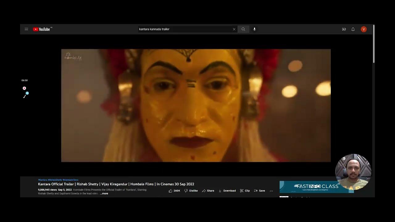 Kantara Official Trailer - Reaction | Rishab Shetty | Vijay Kiragandur | Hombale Films | - YouTube