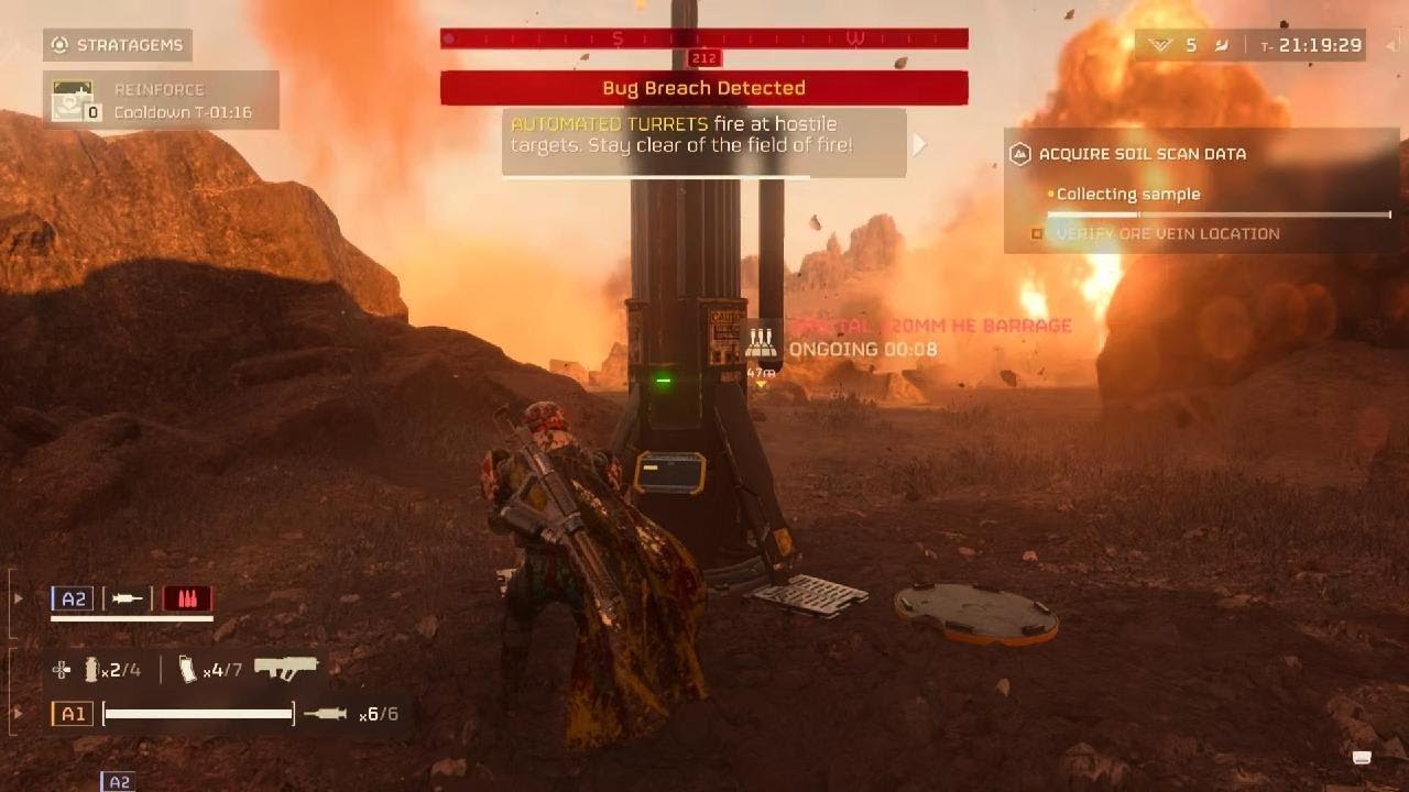 HELLDIVERS 2 Luckiest Save - YouTube