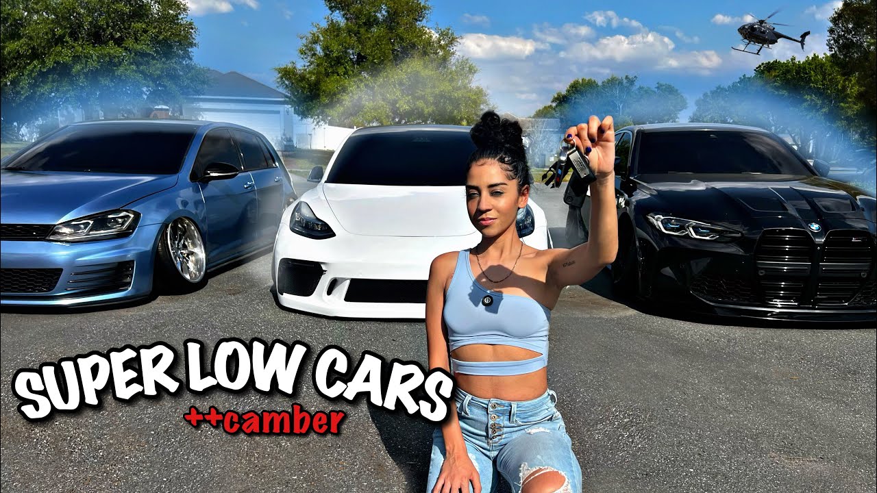 Inside the Worlds 3 EXTREME LOWEST and CAMBERED Cars - YouTube