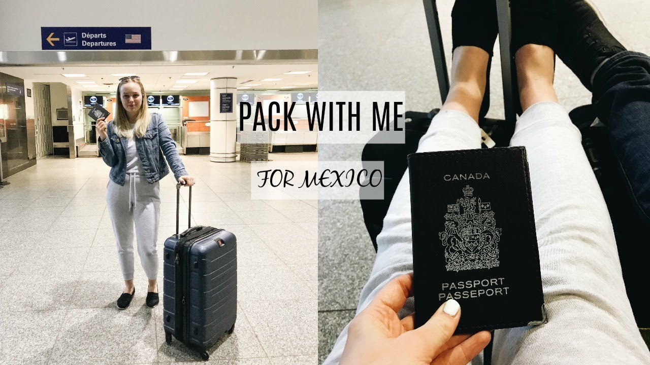 Pack with me for Mexico!! - YouTube