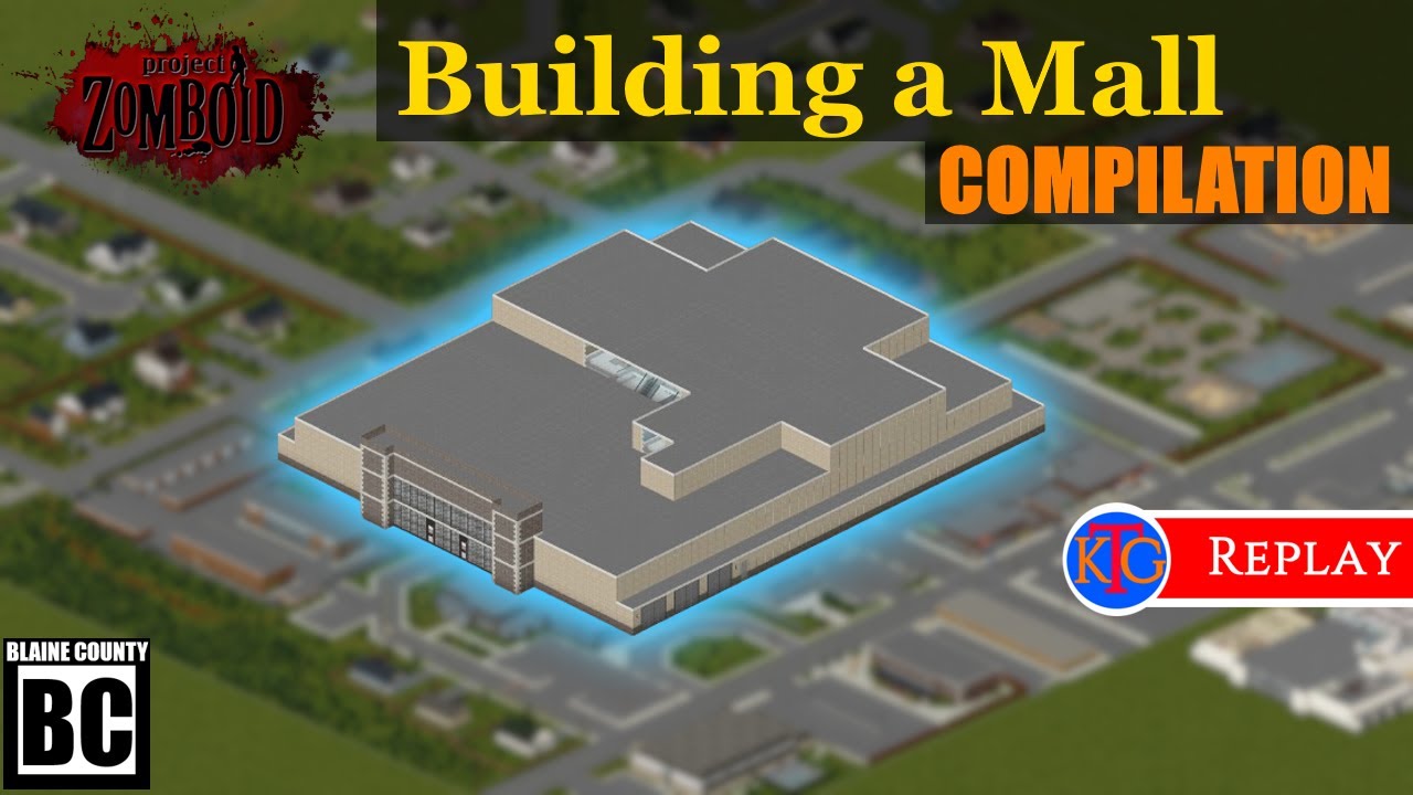 Project Zomboid Mapping - Building a Mall [TIMELAPSE] #projectzomboid # ...