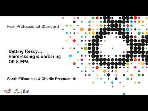 Getting Ready, hairdressing & Barbering OP & EPA - YouTube