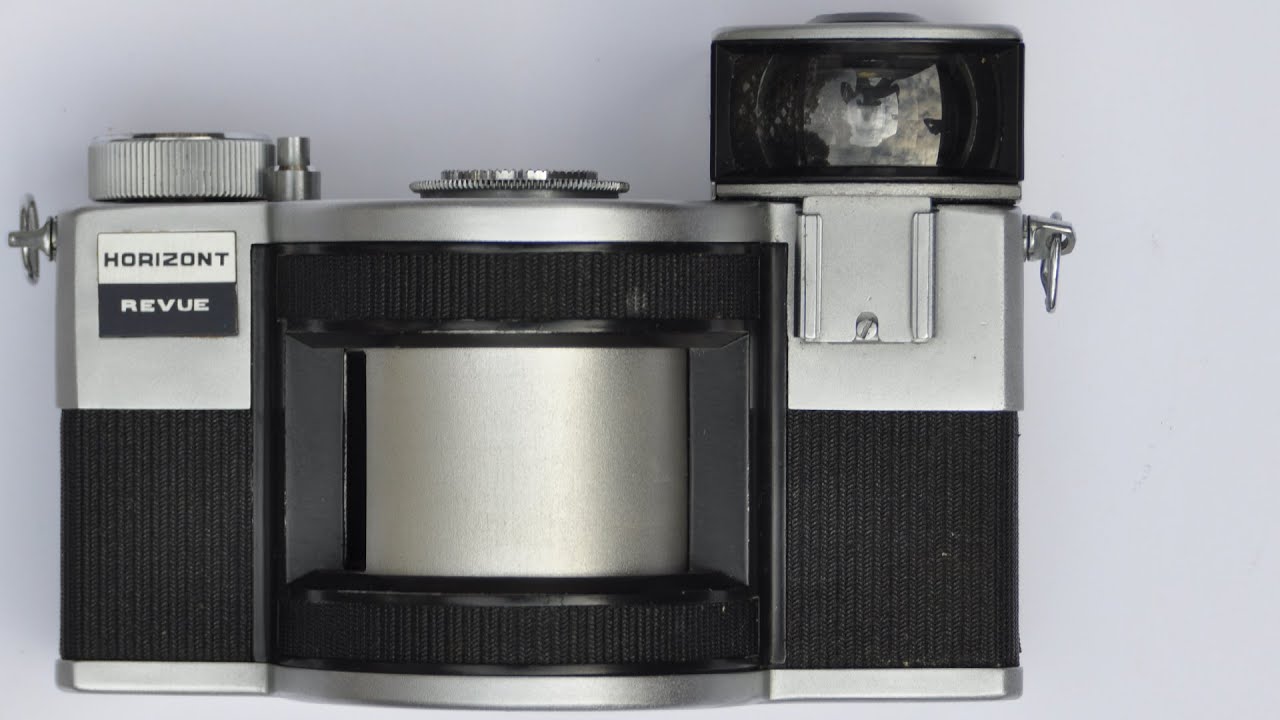 Vintage Panoramic 35mm Photo Film Camera Horizont Revue Made In Russia ...