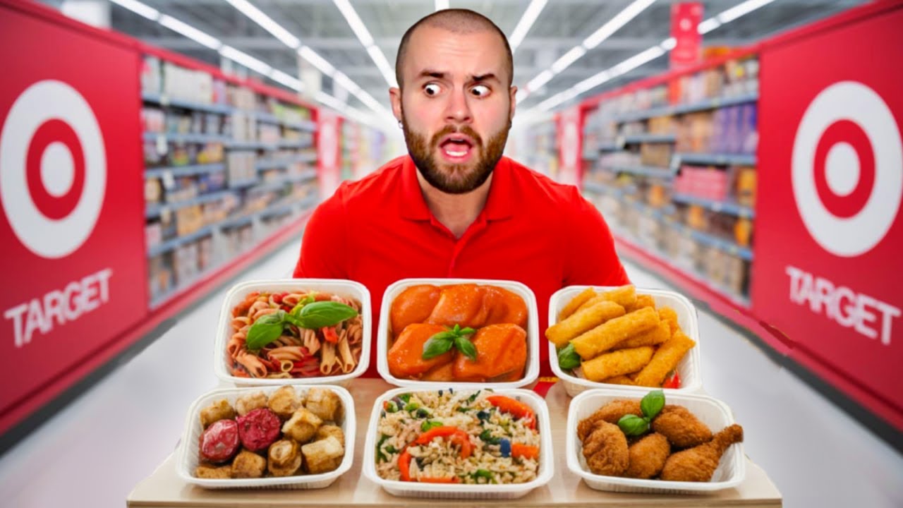 I Only Ate Target Meals For 5 Days Challenge - YouTube