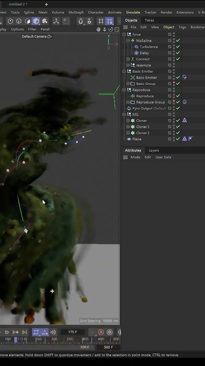 C4D custom particle force field | C4D自定义粒子力场 - YouTube