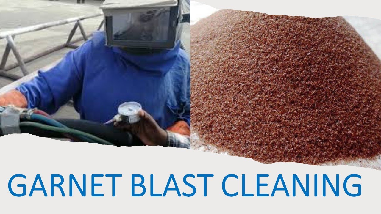 GARNET l SILICA FREE l COATING l SAND BLASTING l how garnet blast cleaning work - YouTube