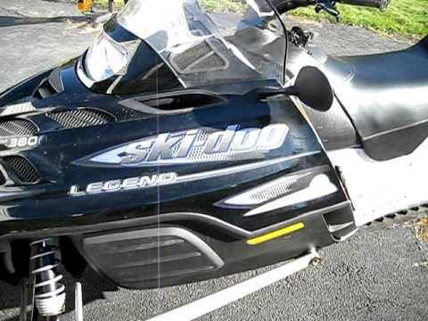 2003 ski-doo 380f legend for sale - YouTube