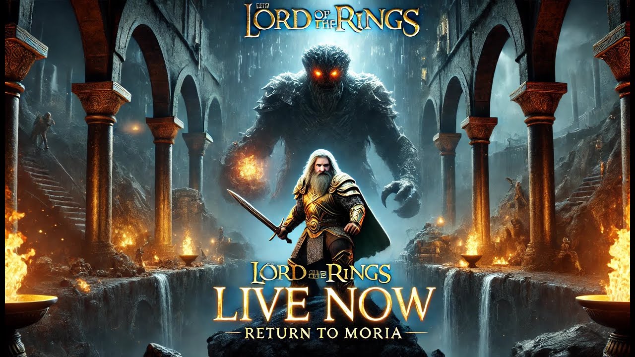 LIVE! - Dwarves, Danger, and Too Much Ale | Return to Moria Gameplay ...