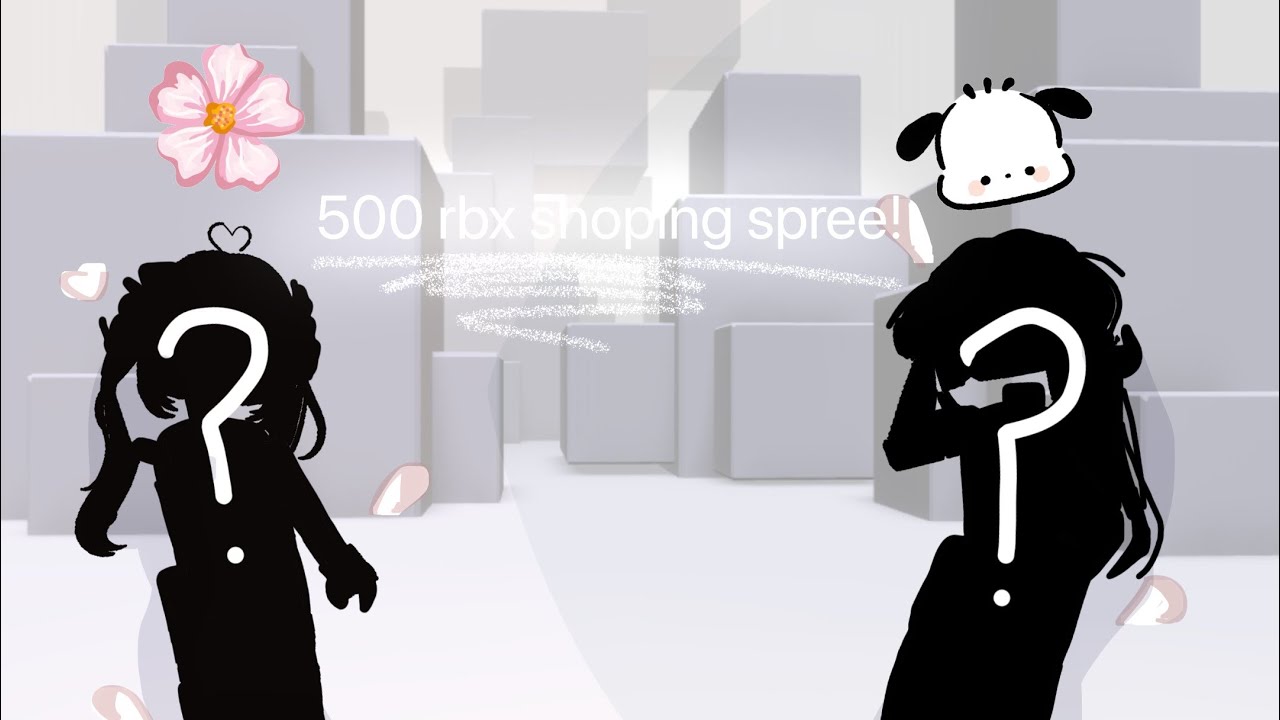 500 rbx shopping spree! - YouTube