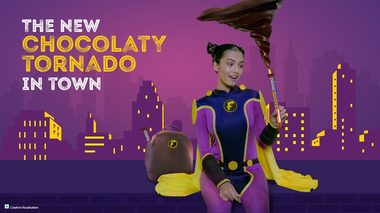 Candyman Fantastik: Chocolaty Tornado inside a crunchy wafer stick ...