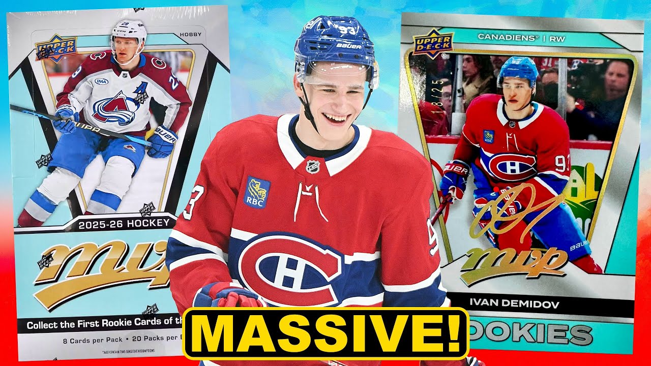 THE NEXT BIG NHL STAR IS HERE! - 2025-26 Upper Deck MVP Hockey Hobby ...