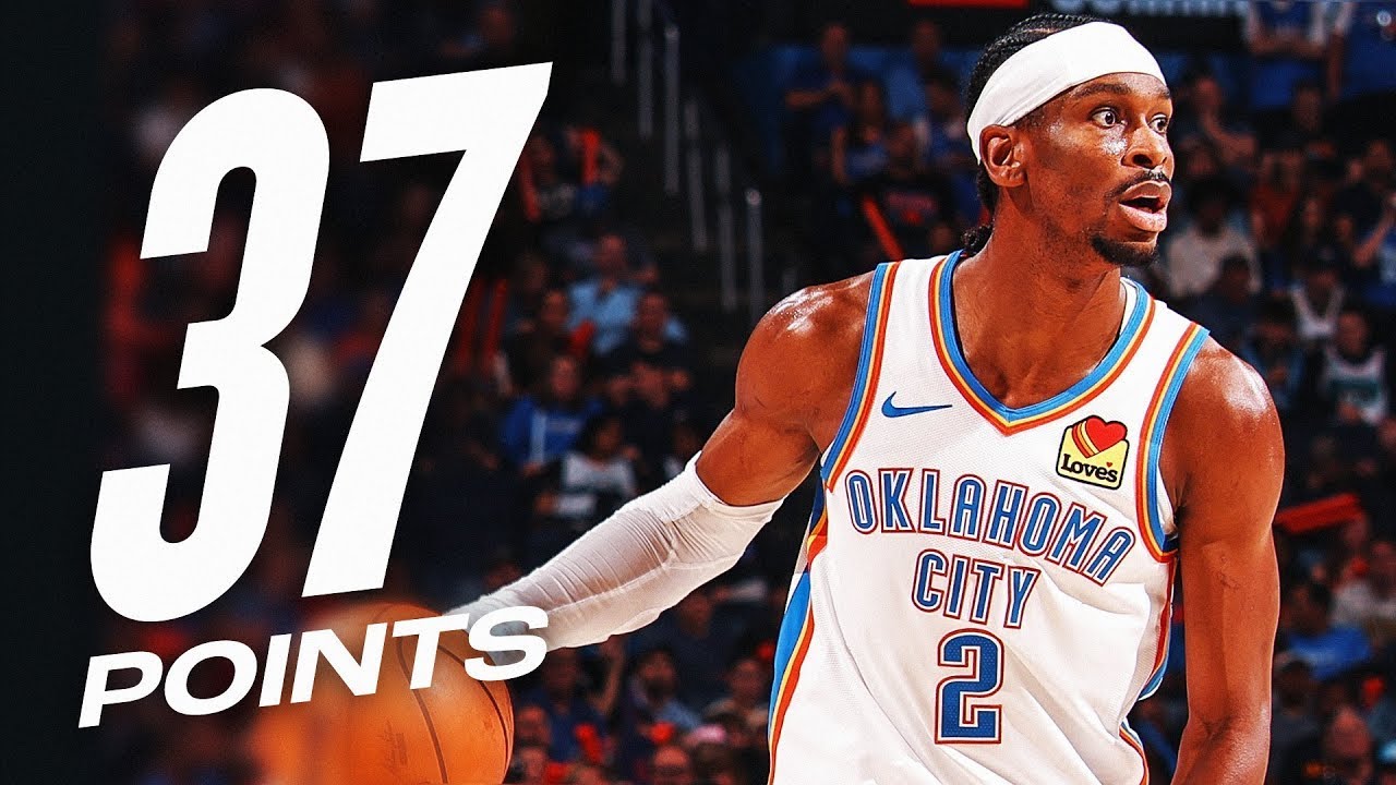 SGA IS A WALKING BUCKET! 37 POINTS VS GRIZZLIES | MARCH 27, 2025 | NBA ...
