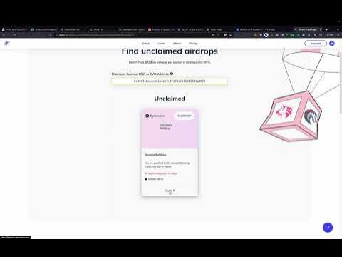 Find Unclaimed Airdrops - YouTube