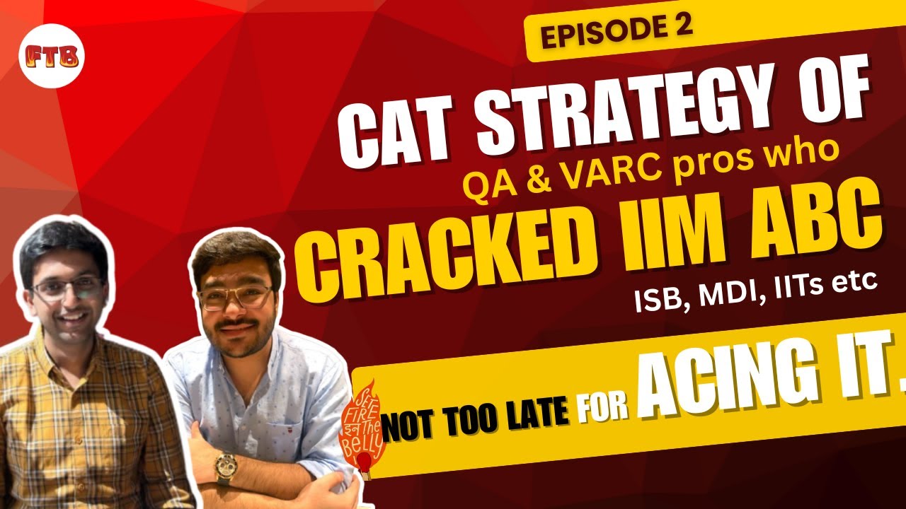CAT 2026 Strategy : CAT toppers spilling the real tea for a 99%+ - YouTube