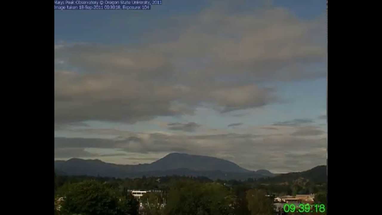 Marys Peak September 18th, 2011 (Orographic Stratus) - YouTube