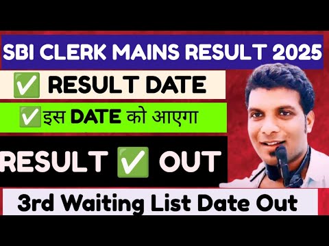 ABOUT SBI CKERK MAINS RESULT ?? - FINAL RESULT | 3RD WAITING LIST DATE ...