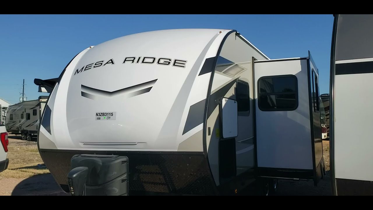 2022 Mesa Ridge 212FB Travel Trailer - YouTube