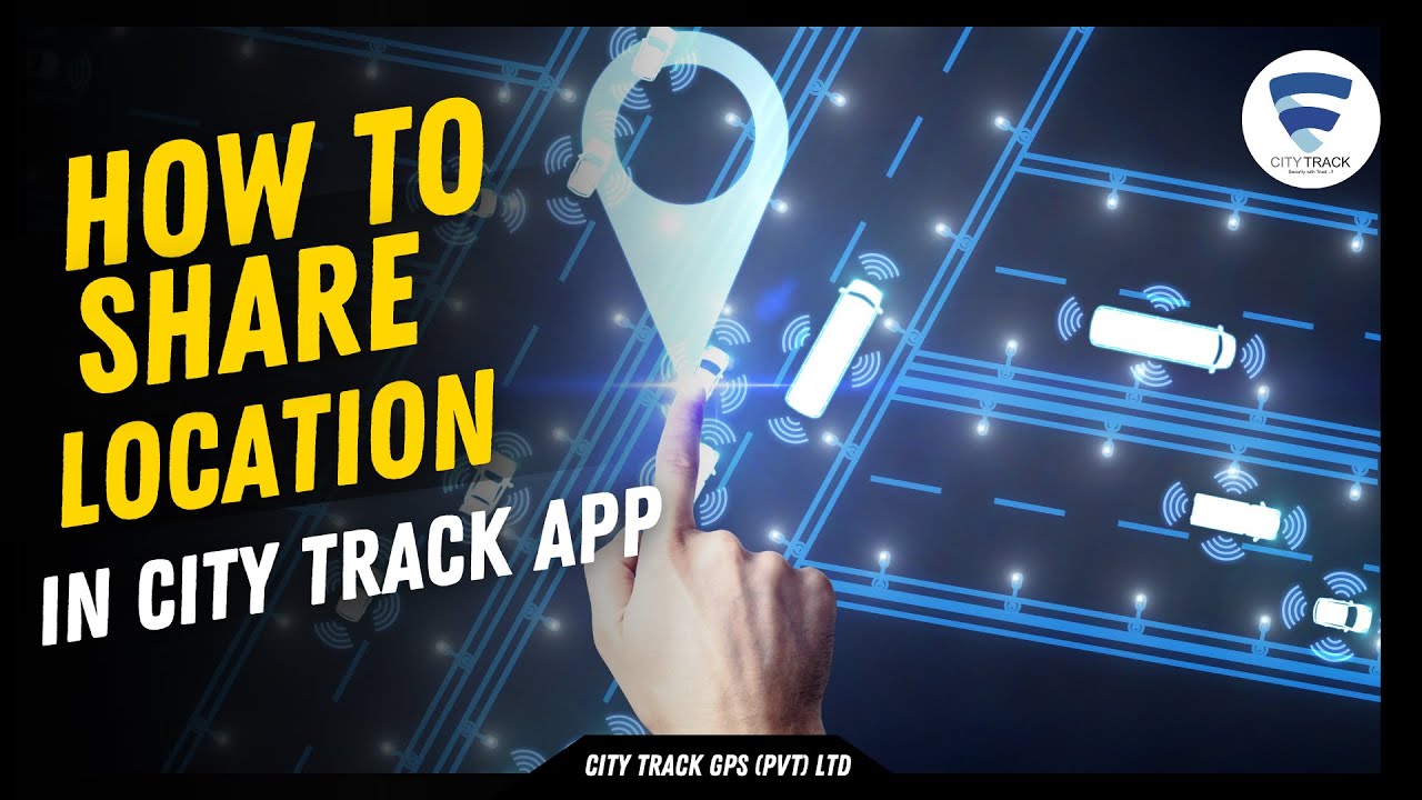 How to share location in city track app #citytrack #livetracking # ...