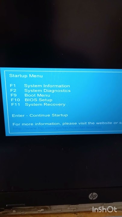 Hp Laptop Boot Menu Key - Esc Key #laptoprepair #shortsfeed #shorts #laptop #laptop #bootkey ...