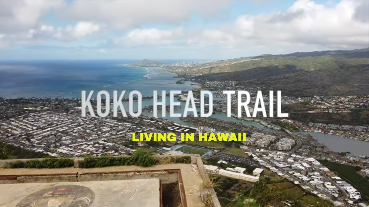 Living in hawaii koko head trail 코코헤드 하이킹 - YouTube