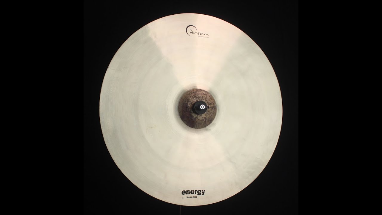 Dream 22" Energy Crash Ride - 2709g - YouTube
