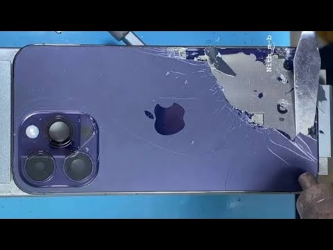 iPhone 14 Pro Max remove back glass | iPhone 14Pro Max Back Glass ...