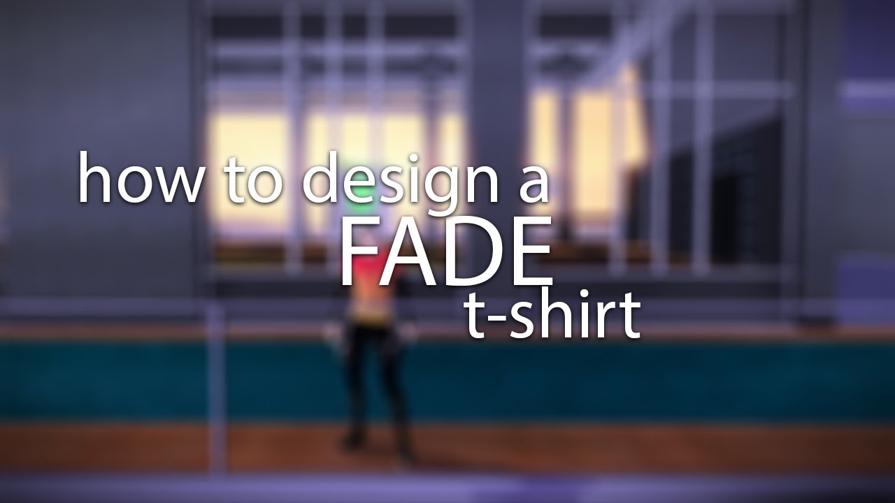 APB Reloaded l How to Design a Fade T-Shirt - YouTube