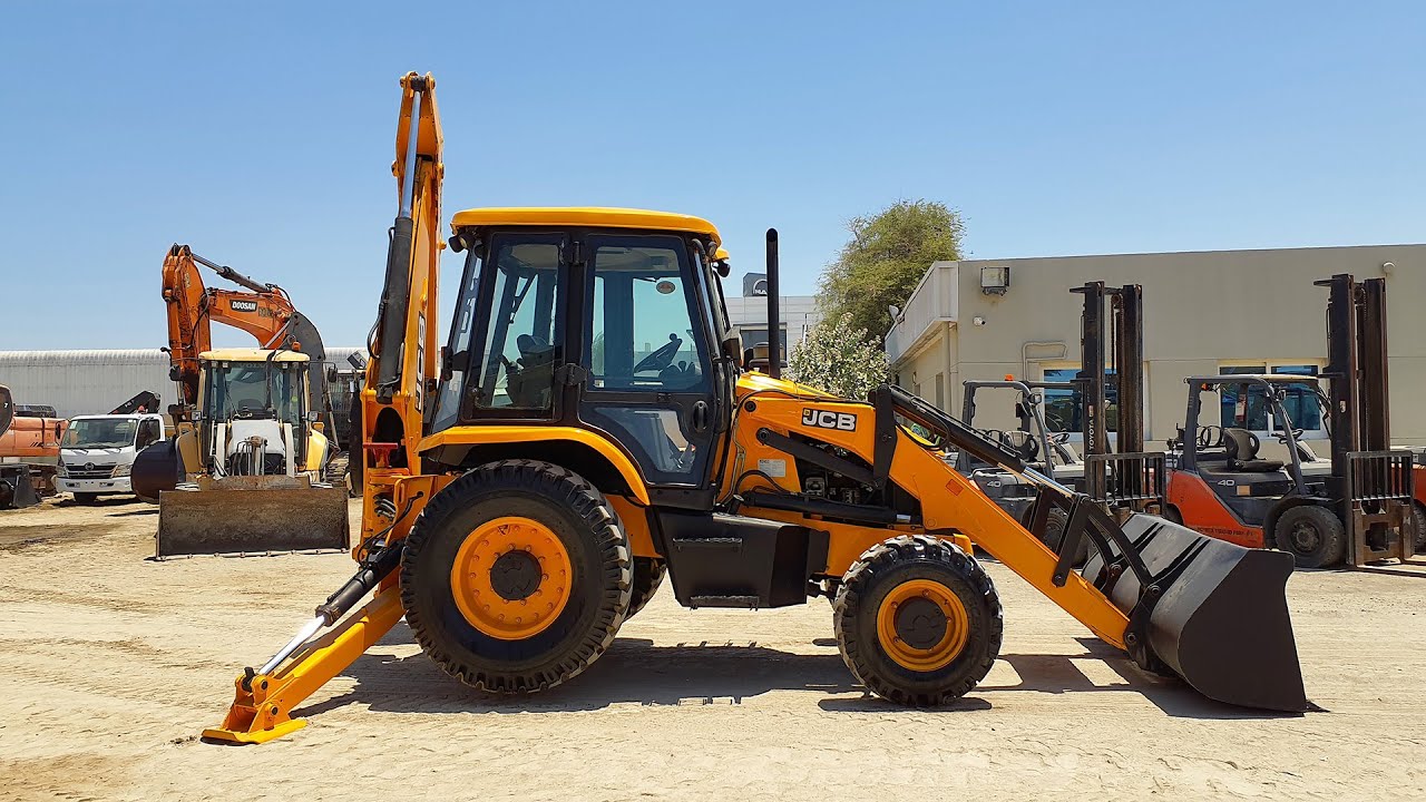 2017 JCB 4DX Backhoe Loader | P&E Auctions - YouTube