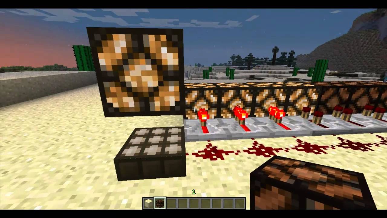 Обзор на Minecraft Redstone Update - YouTube