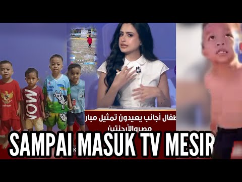 Sampai Masuk Berita Tv Mesir Parodi Bocil Indonesia Mesir vs Argentina Piala Dunia