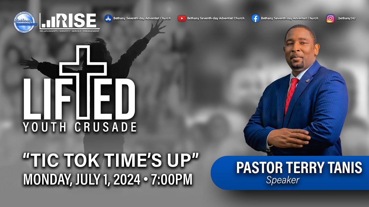 Lifted - Youth Crusade July 1, 2024, with Pastor Terry Tanis - Topic ...