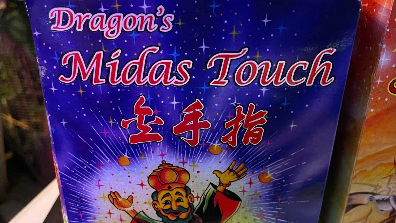 Dragon Fireworks Midas Touch (16 shots) - Happy New Year 2023 - YouTube