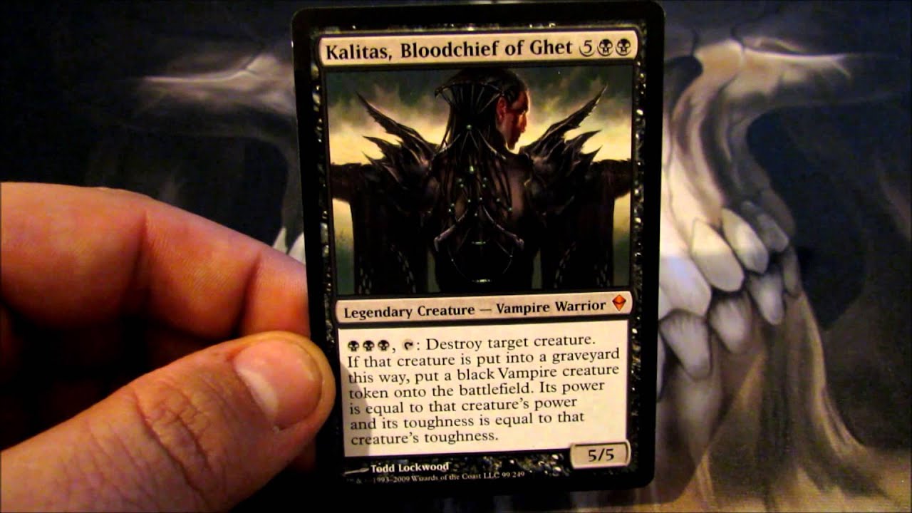 Legend Review Kalitas, Bloodchief of Ghet - YouTube