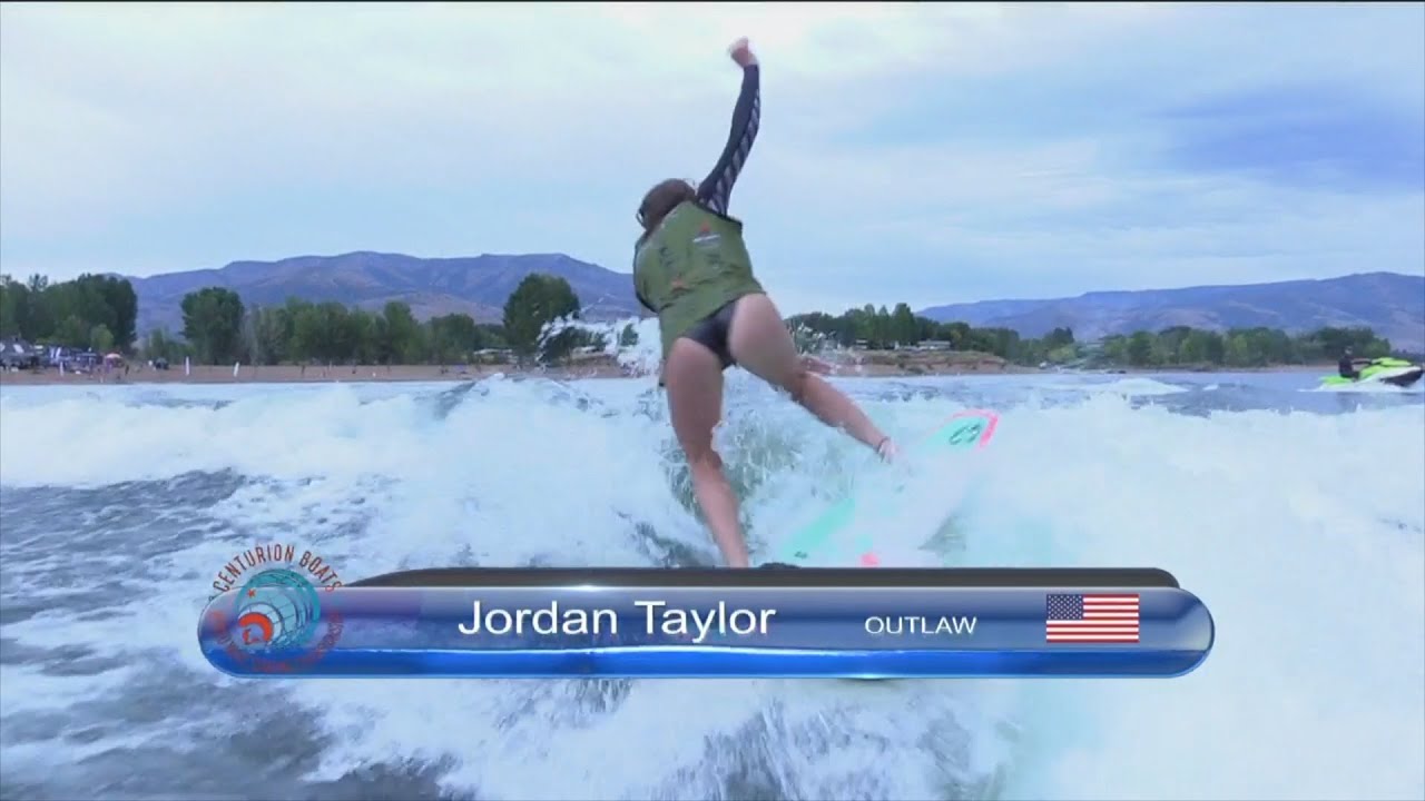 2019 - World Wake Surfing Championship - Outlaw Women Surf - Jordan ...