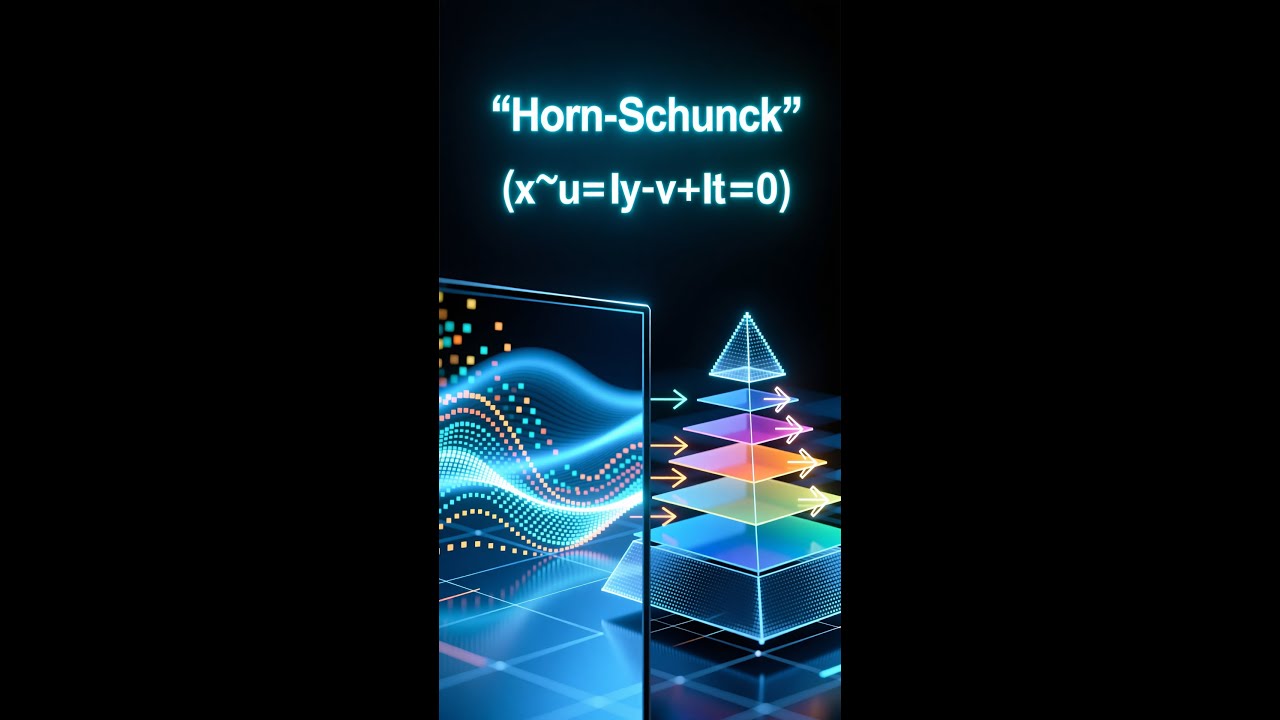 Master Optical Flow in 5 Minutes: Horn-Schunck + Pyramid Secrets # ...