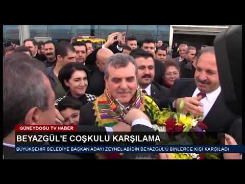 BEYAZGÜL’E COŞKULU KARŞILAMA