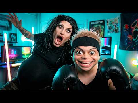 Timmy vs Auntie Lubert! Try Not to Laugh EDDIE MORA Funny Shorts P1