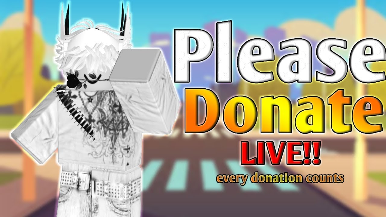please donate all donations count!!! - YouTube